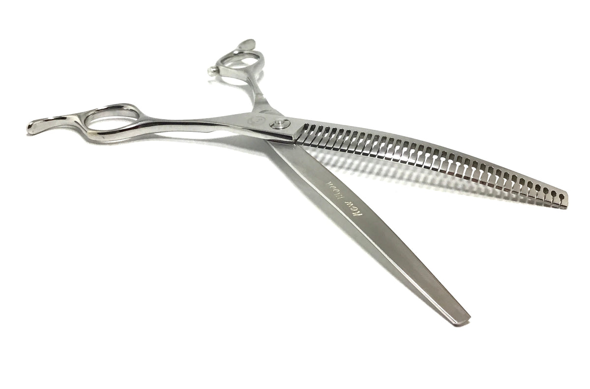 Moonriver Paddle Tooth Curved Thunker – Harebone Shears