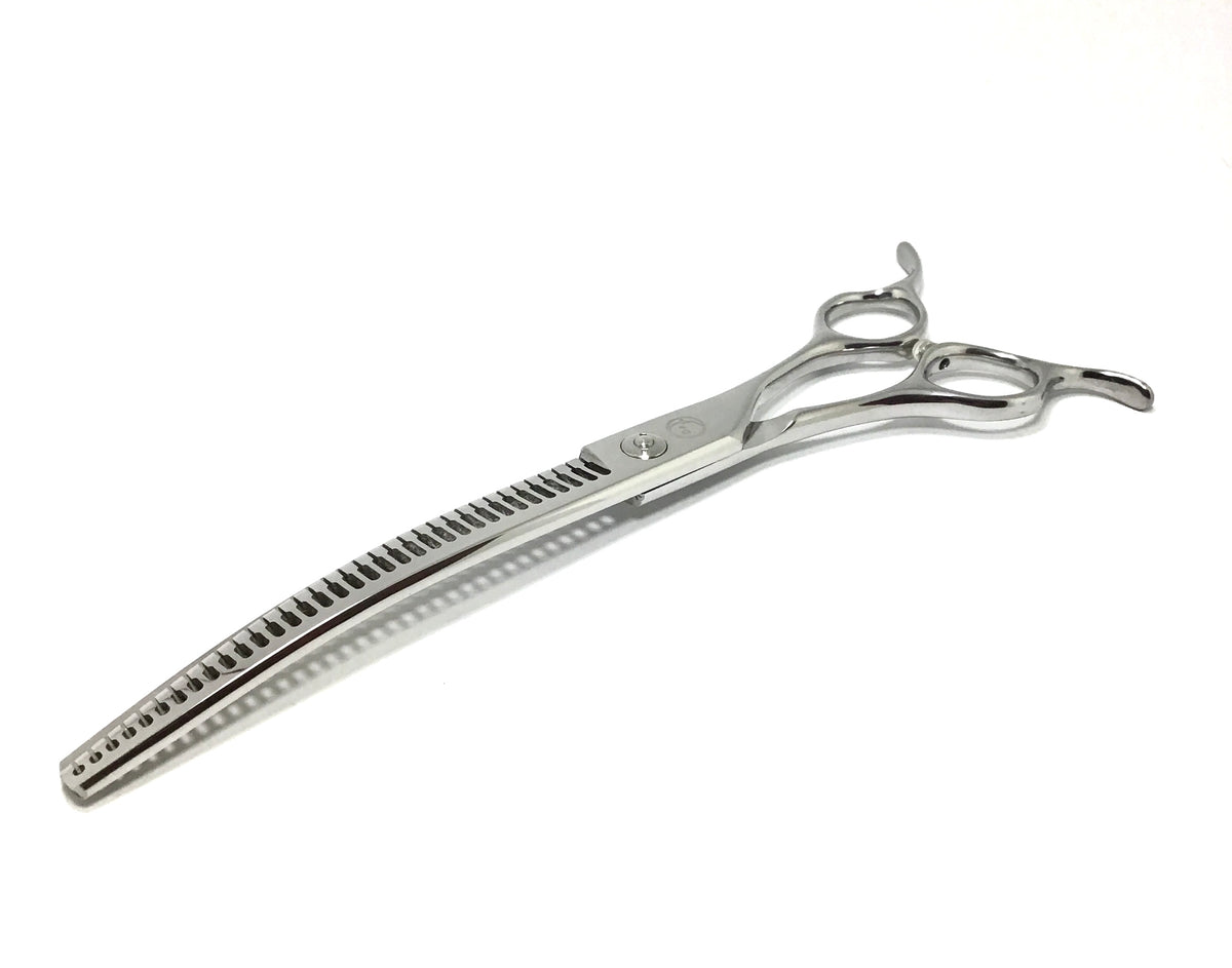 Moonriver Paddle Tooth Curved Thunker – Harebone Shears