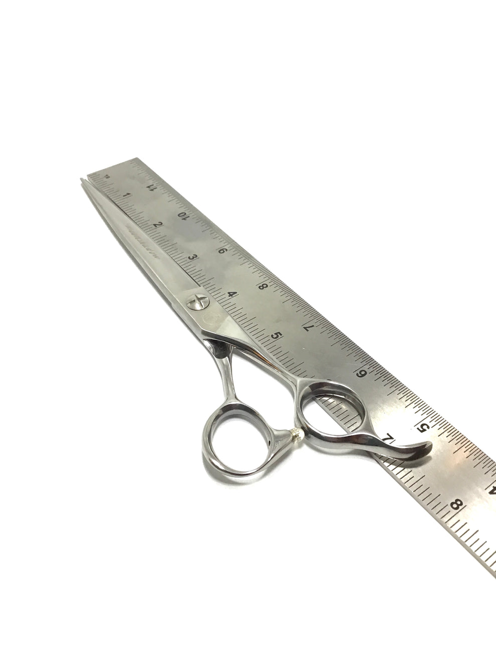 Moon Shadow 7" Elite Finish Straight Dog Grooming Scissor | Harebone Shears