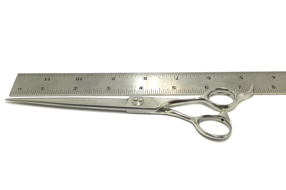 Moon Shadow 7" Elite Finish Straight Dog Grooming Scissor | Harebone Shears